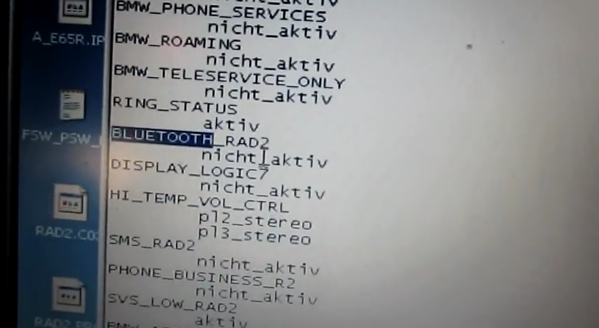 Rénovation BMW E90 Bluetooth avec NCS Expert