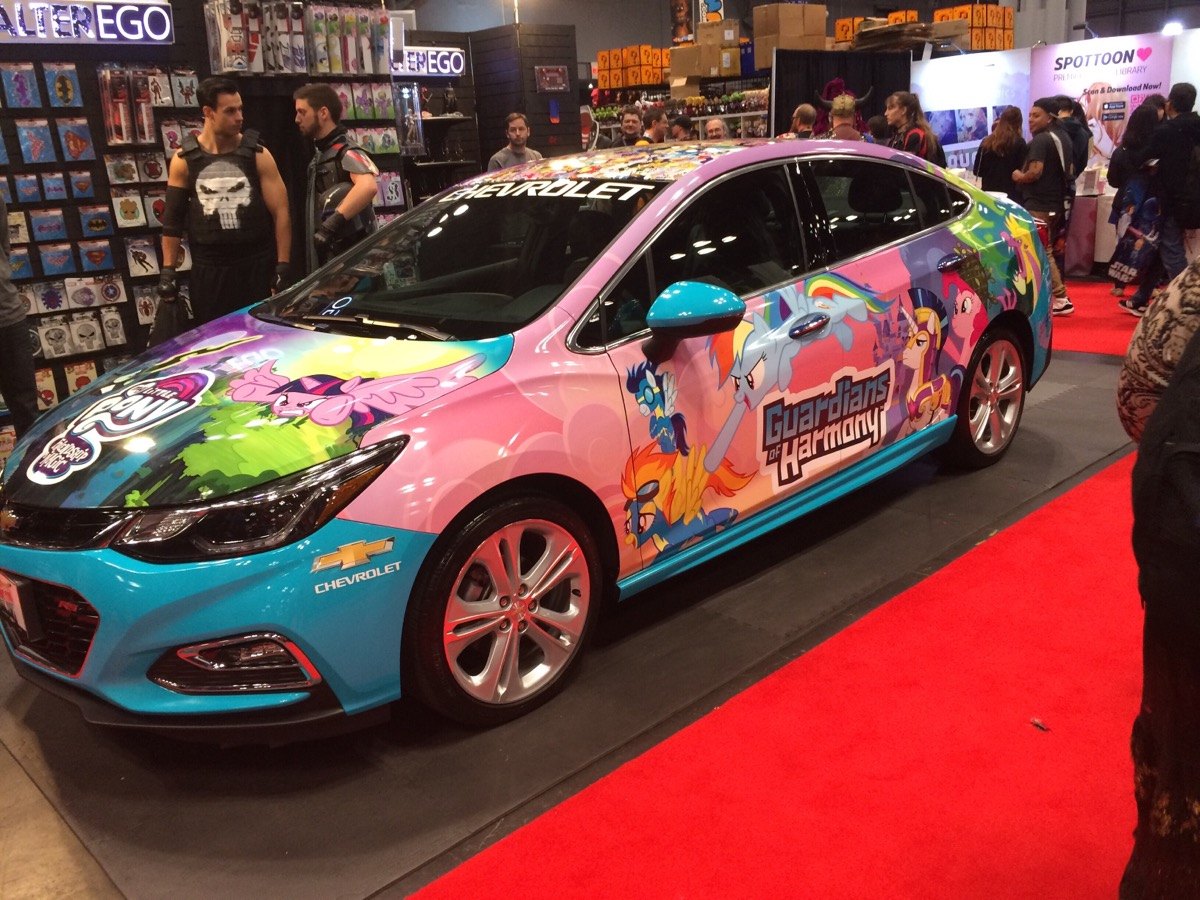 Equestria Daily - MLP Stuff!: Custom Guardians of Harmony Car Appears ...