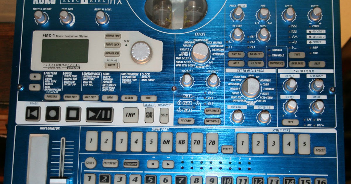 MATRIXSYNTH-B: KORB ELECTRIBE MX VALVE FORCE EMX-1 Music Production Station