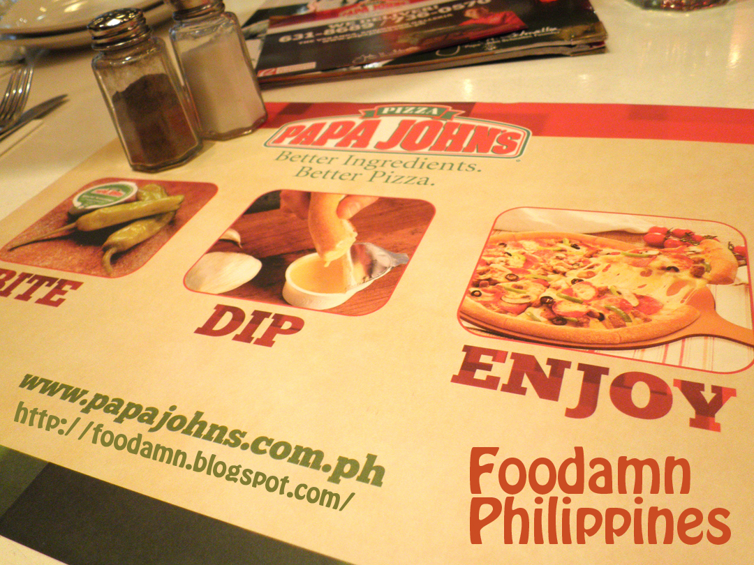 Papa John's Pizza: Cheese Burger Pizza and Jr. Papa's Pasta