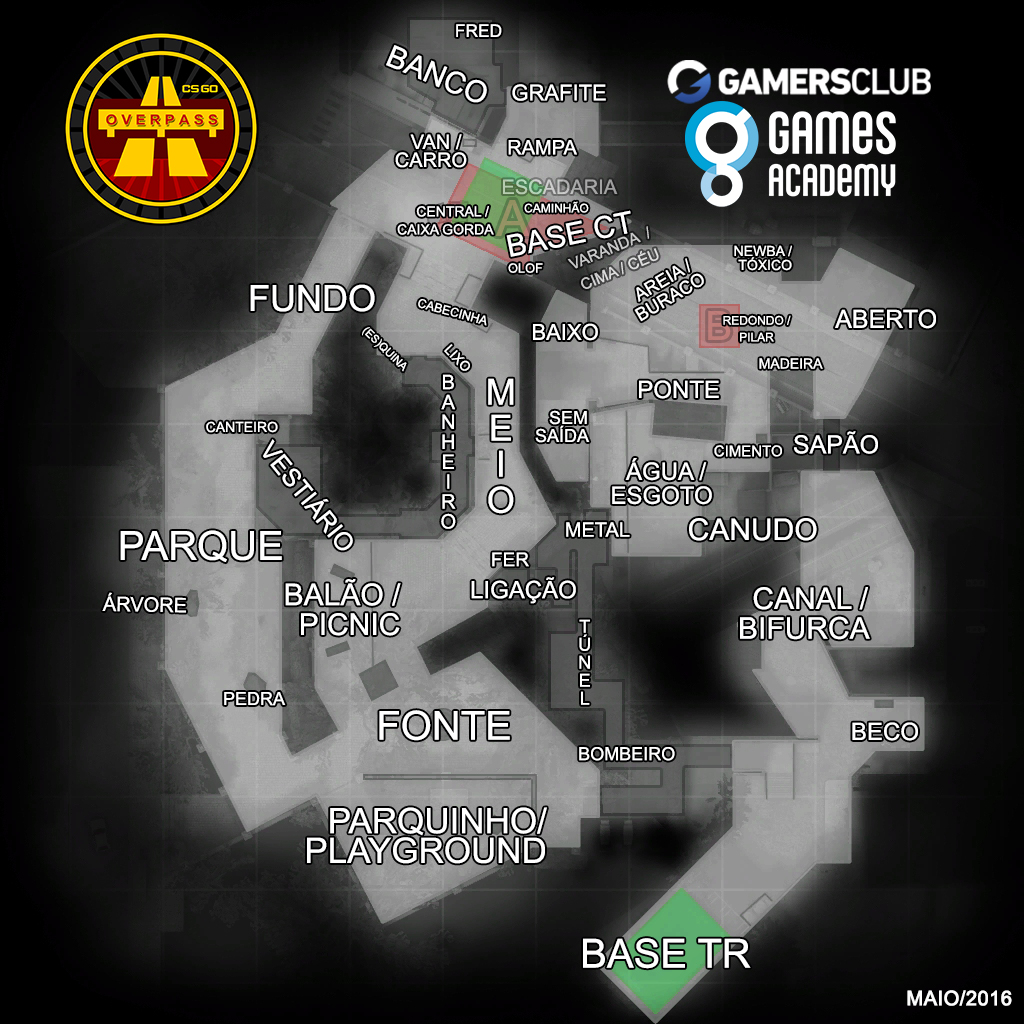 NOME DAS POSIÇÕES DOS PRINCIPAIS MAPAS DE COUNTER STRIKE: GLOBAL OFFENSIVE NOME DAS POSIÇÕES DOS PRINCIPAIS MAPAS DE COUNTER STRIKE: GLOBAL OFFENSIVE