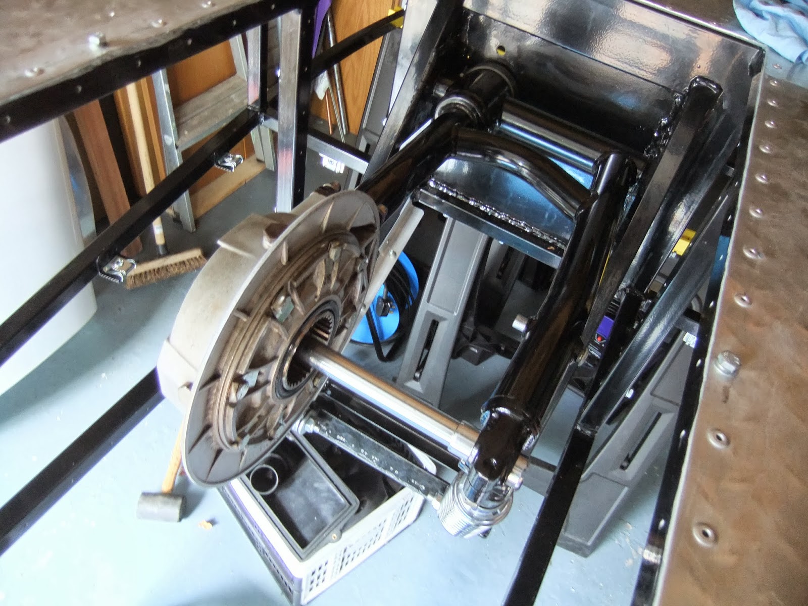 MAC'S REPLICA MORGAN 3 WHEELER BUILD: OH!! THE SUSPENSION