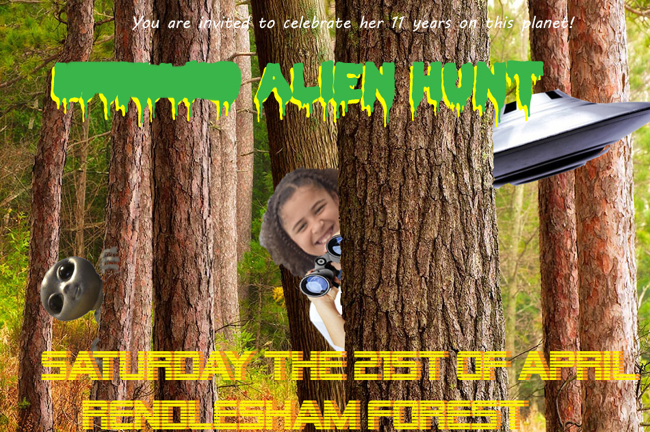 barbarathevwbus: Alien Scavenger Hunt