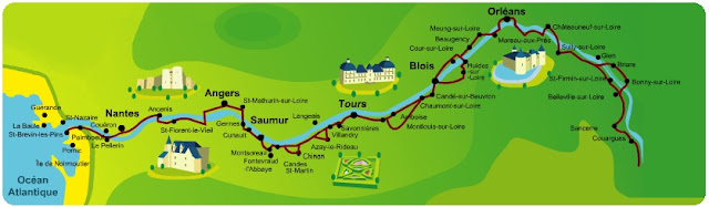 Voyage à vélo...: Parcours