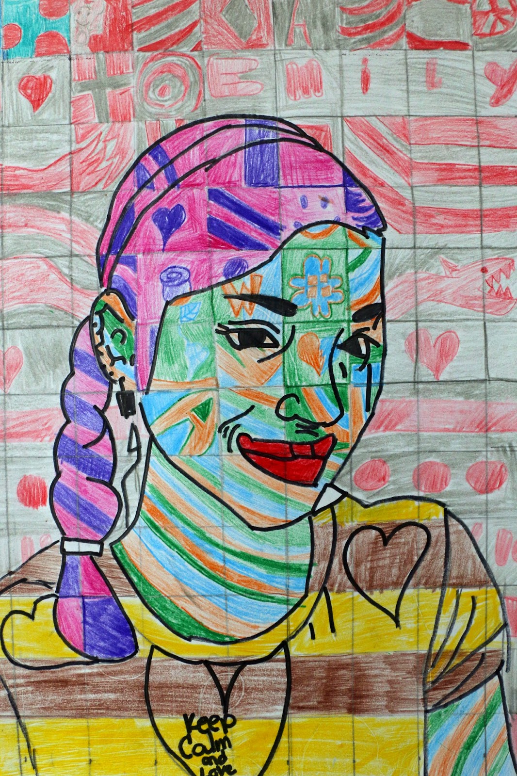 Salem Hyde Artroom : 6th Grade Symbolic Self-Portraits
