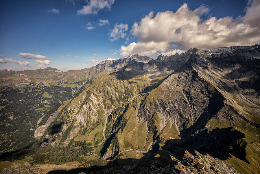 Vertical Tours: Mittaghorn 2415 m + Piz Grisch 2898 m + Ofen 2873 m