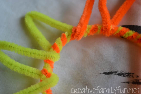 Pipe Cleaner Sun Plant Stakes - Creative Family Fun