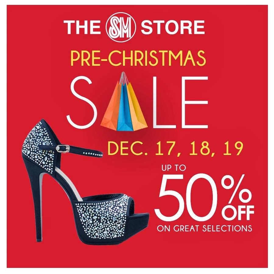 Manila Shopper: SM Malls & SM Stores Pre-Christmas SALE 2013