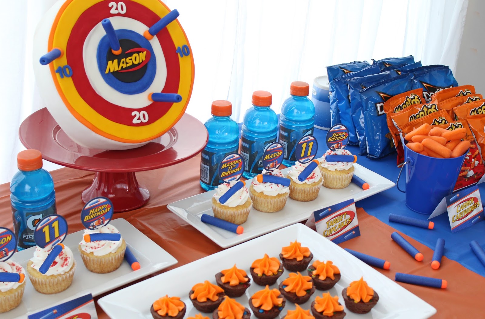 Sweeten Your Day Events: Nerf War Birthday Party