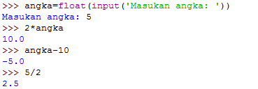 Membuat Menu Input Pada Python ~ Sepatu Kadal