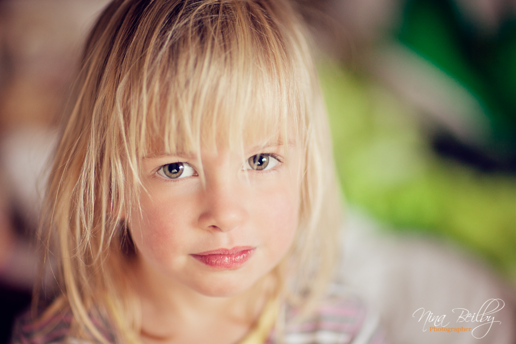 Beautiful Child Portraits - A Real Wild Child!