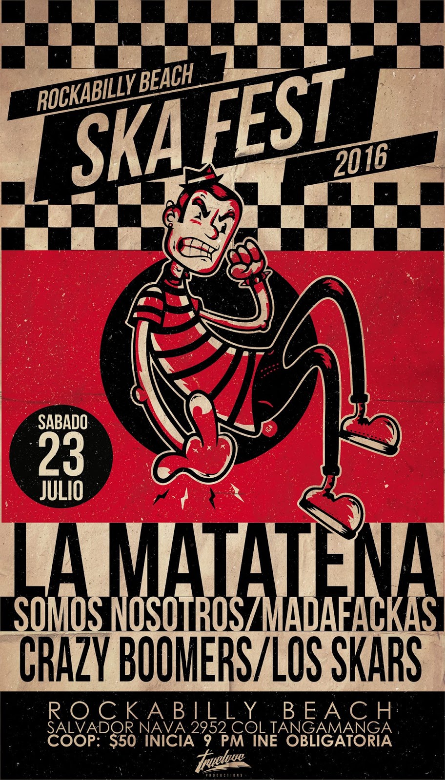 paraje tunero: Noche de Ska con la Matatena en el Rockabilly Beach