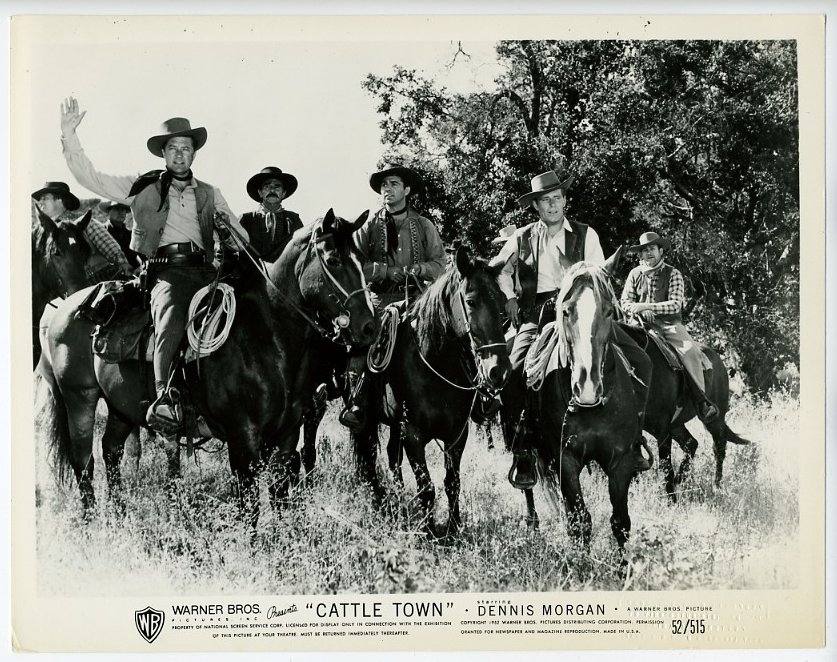 Laura's Miscellaneous Musings: Tonight's Movie: Cattle Town (1952)