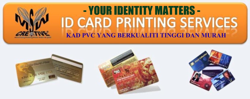 xcyber artcreation: KAD PVC YANG BERKUALITI TINGGI DAN MURAH