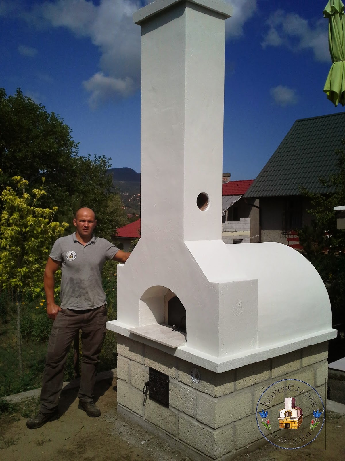 Kemence mester: kerti kemence építés