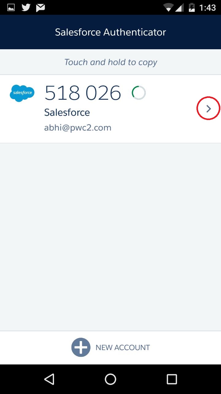 cloudy abhi ☁: Salesforce Authenticator : A Great New Feature to Set up ...