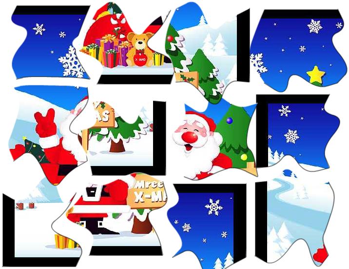 BAÚL DE NAVIDAD: Puzzle Santa Claus pide Paz
