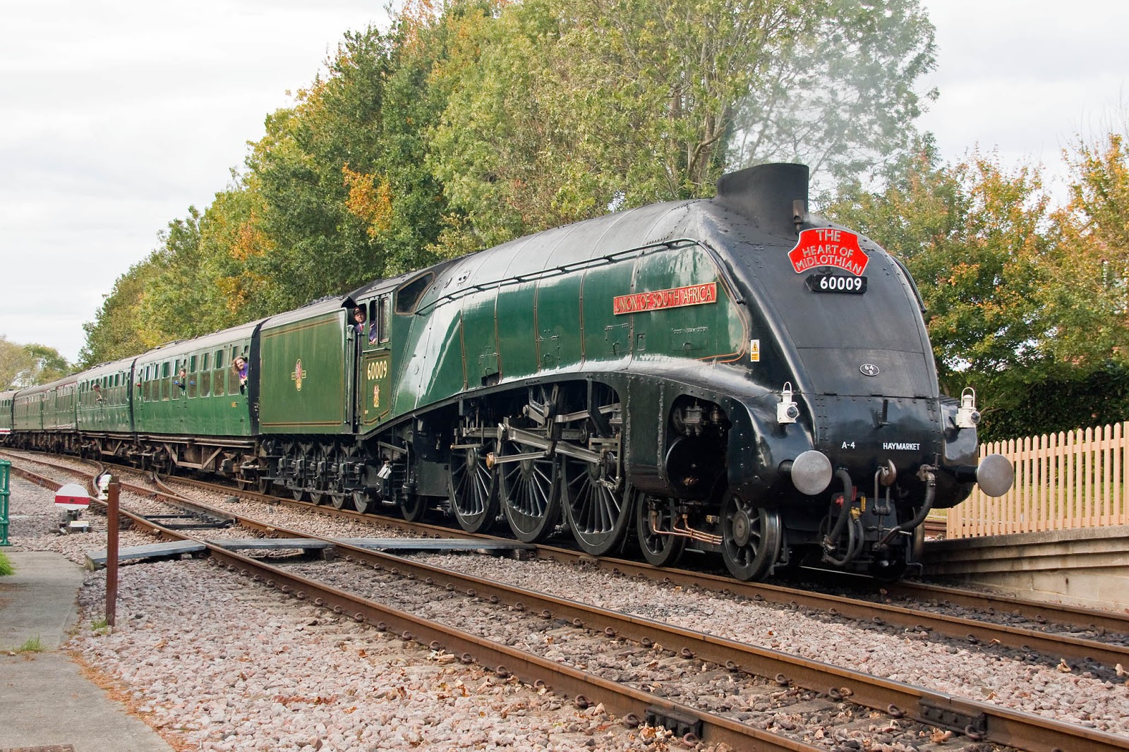 47s and other Classic Power at Southampton: A4 60009 at the Bluebell ...