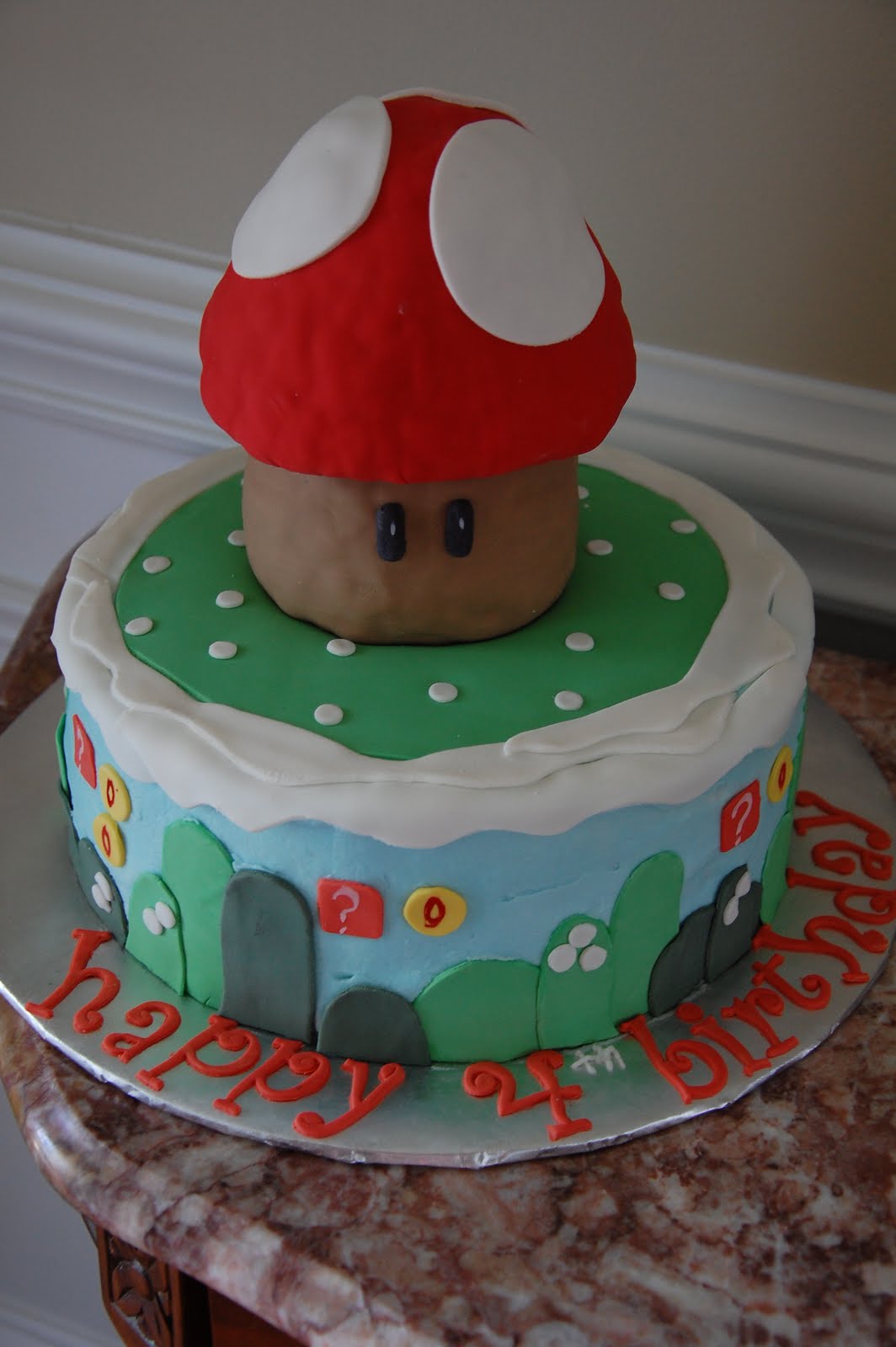 Angela Barton's Cakes: Super Mario Brothers!