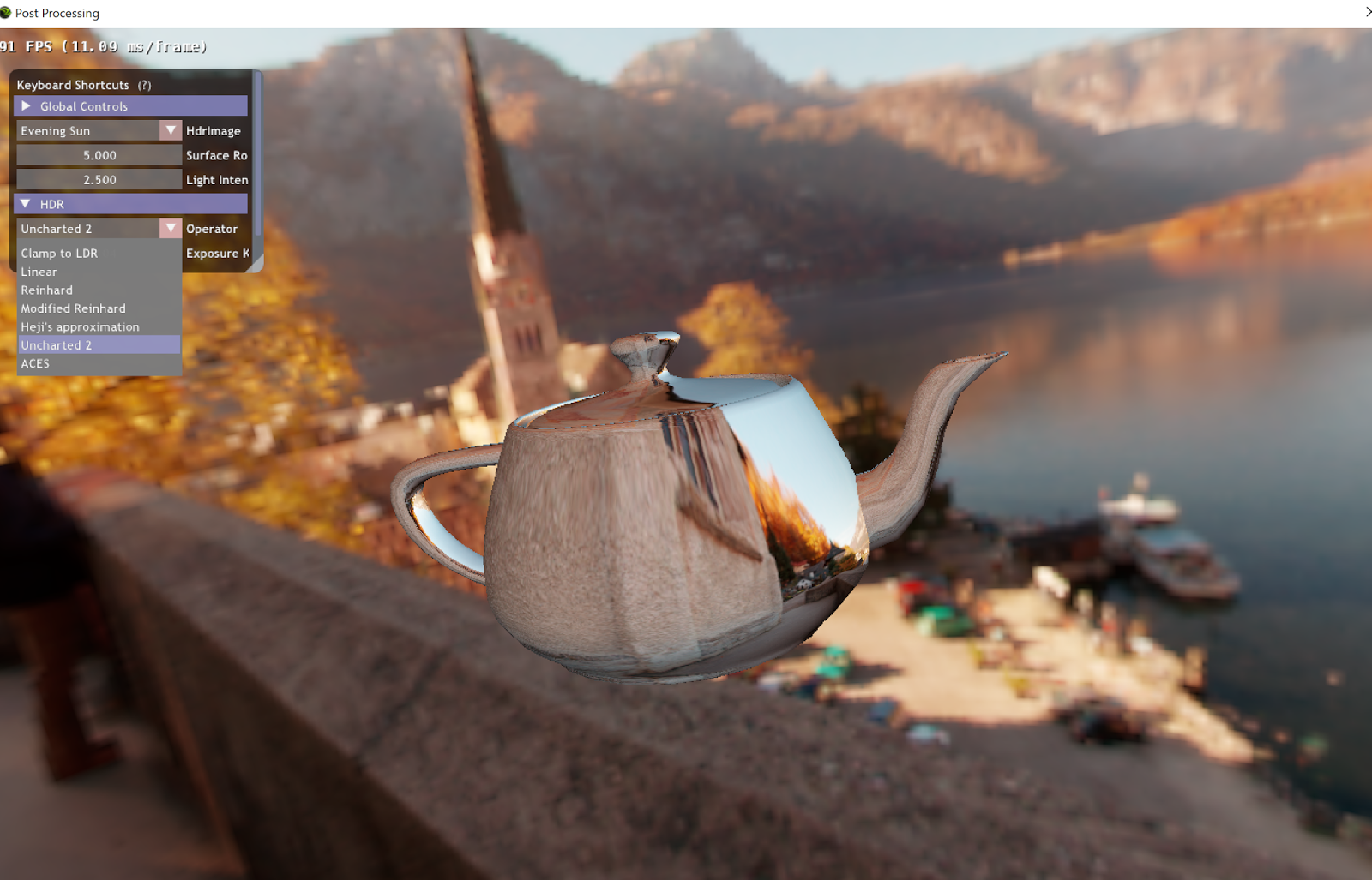 Falcor で遊ぶ。導入編。NVIDIA Real-Time Rendering Framework