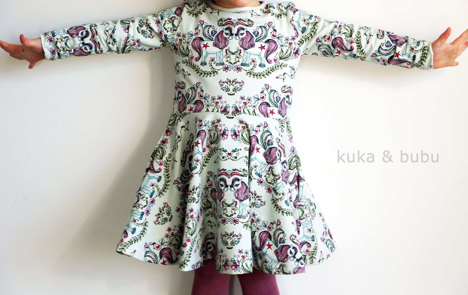 kuka and bubu: Spin Dress for Mini Bubu