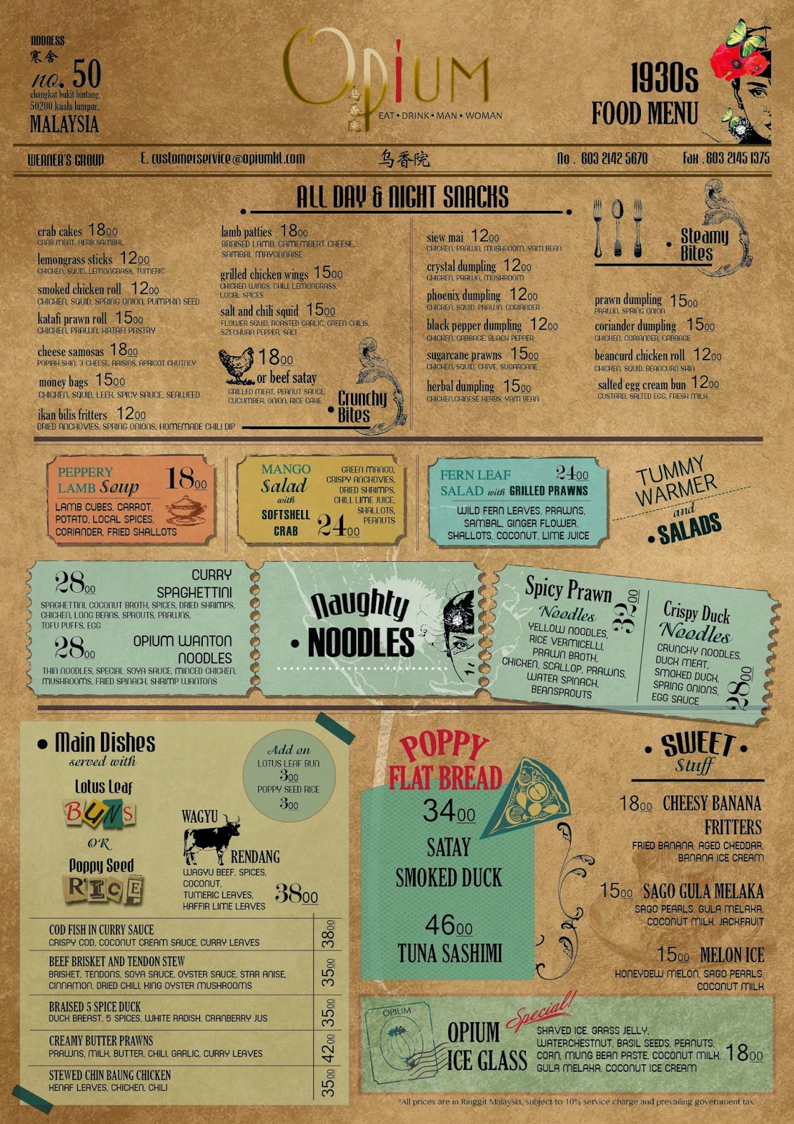 SkinnyHippo - Malaysia's Vegetarian Food Guide: Opium @ Changkat