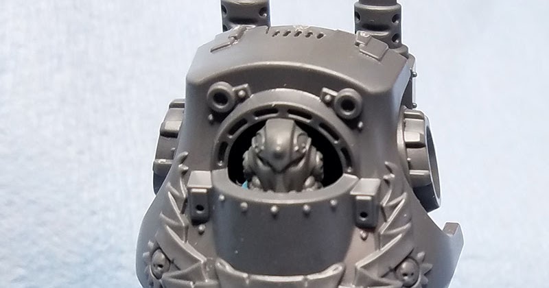 Warhammer 40k Refit: Custom Custodes Contemptor