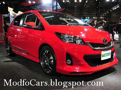 Custom And Modified Red Vitz | Modfo Cars - Get Latest Updates on Cars ...