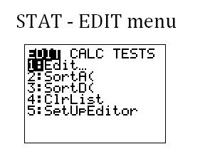 Math Rescue: Calculator Help: Statistics