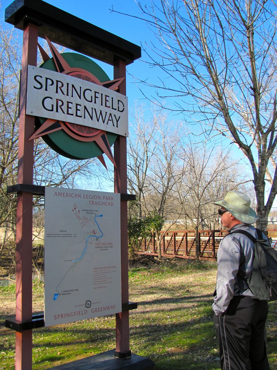Blue Roads to Hiking Trails: Springfield Greenway