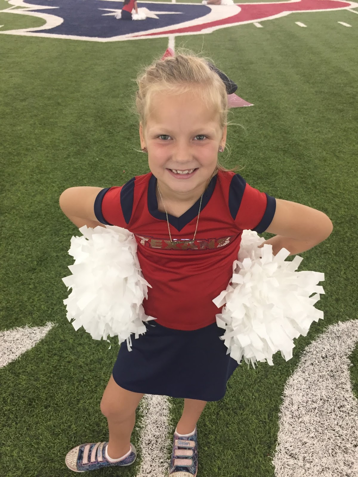 Courtright Family: Houston Texans Junior Cheerleader