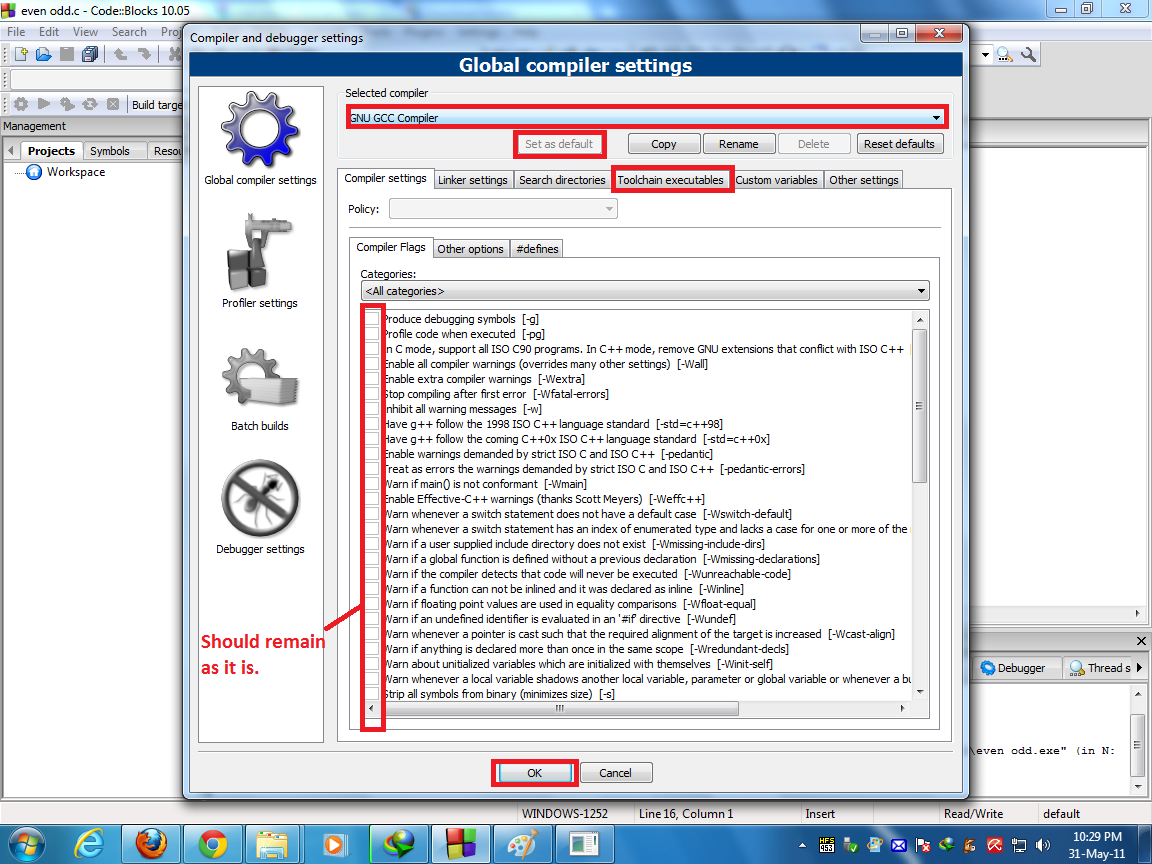 Alim Ul Karims Blog How To Install Codeblocks Gcc Compiler C Compiler Opensource Cross