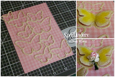 Lovely Linda's Craft Central!!: Spellbinders Cascading Butterflies Tutorial