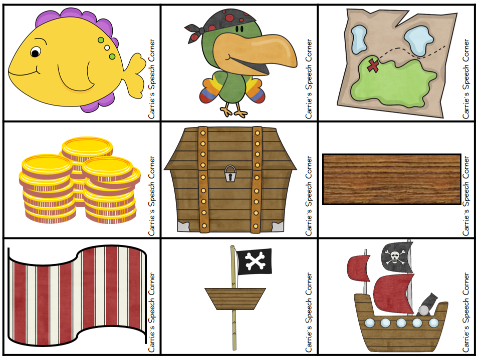 Carrie's Speech Corner: Book of the Week: There Was an Old Pirate Who ...