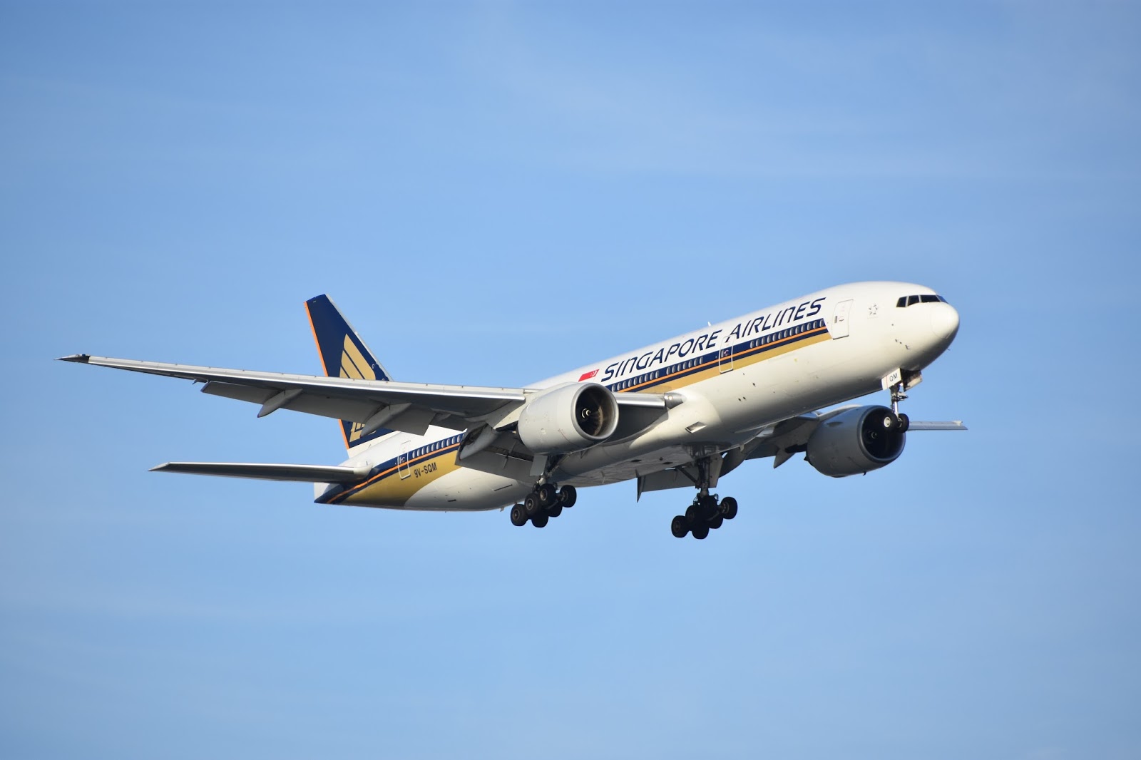 Logbook: B777-200(9V-SQM) Singapore Airlines