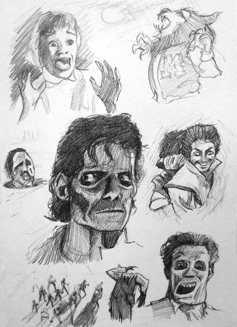 Desenhos para Michael