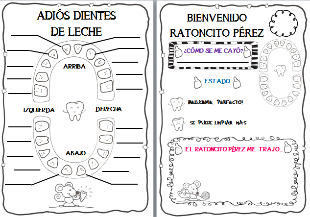 Plastificando ilusiones: ¡¡¡Se ha caído nuestro primer diente!!!