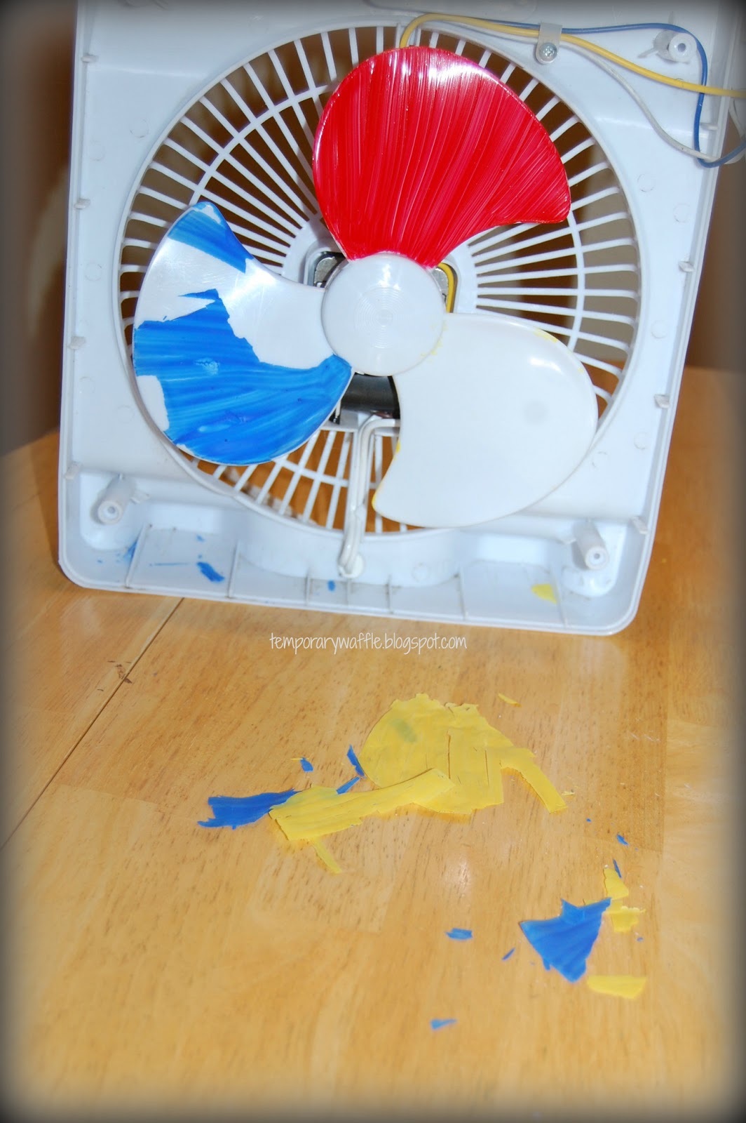 Temporary Waffle: Rainbow Fan *Fail*