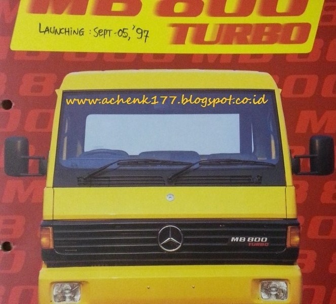 I LOVE OTOMOTIF: MB800 Truck ringan keluaran Mercedes