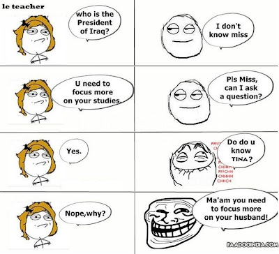 Troll Magazine: Teacher vs. Student Troll