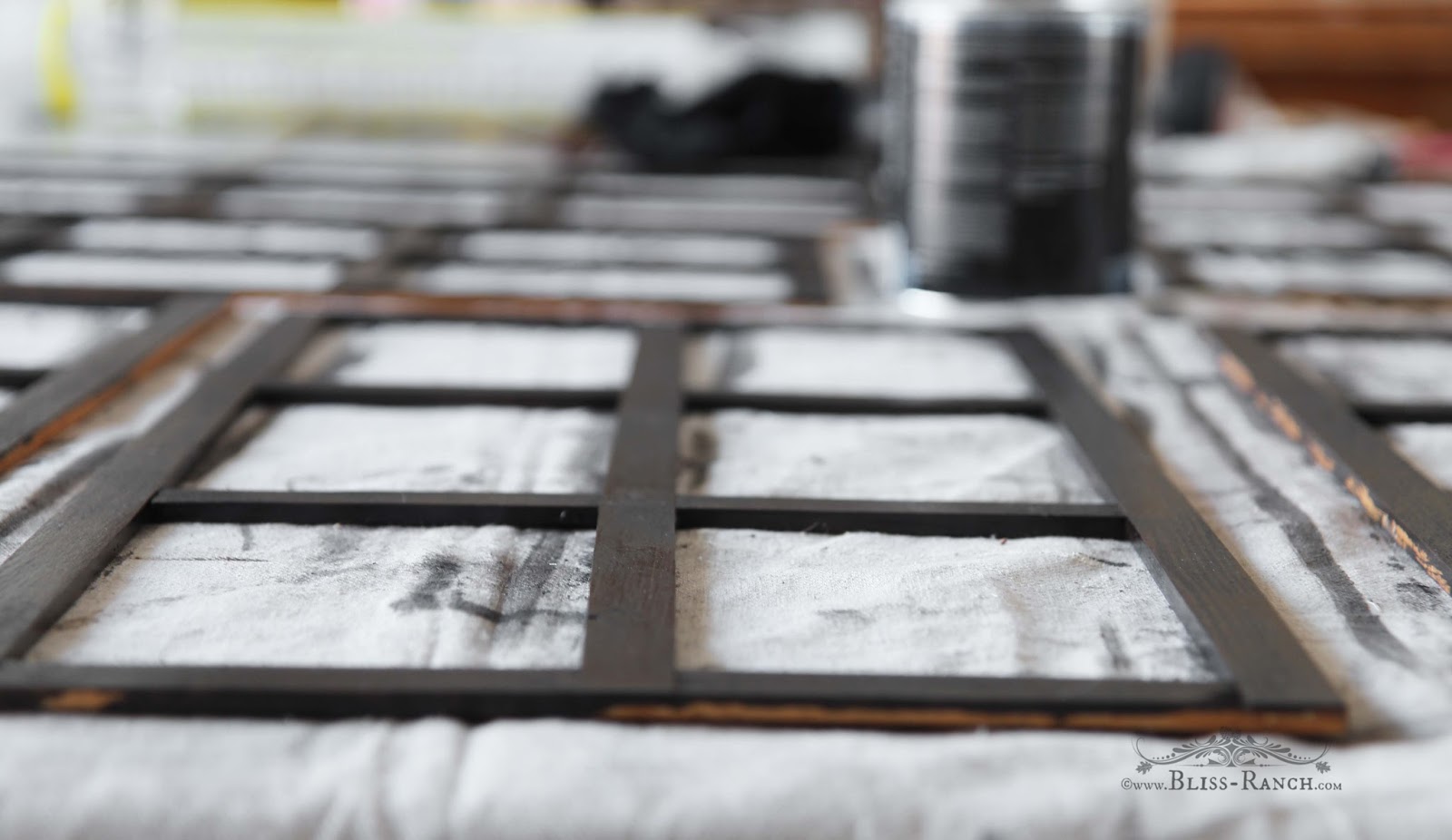 Bliss Ranch: Staining Pine Dark Espresso