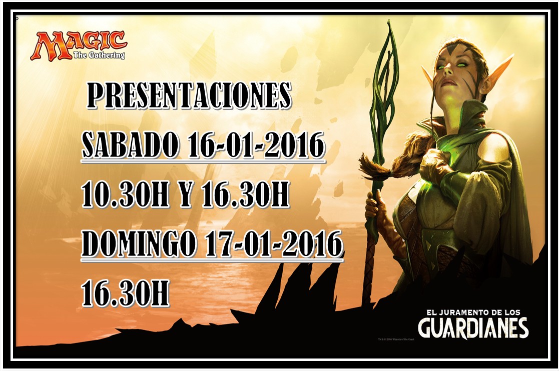 Peter's Land Bilbao: Presentación Magic "El Juramento de los Guardianes"