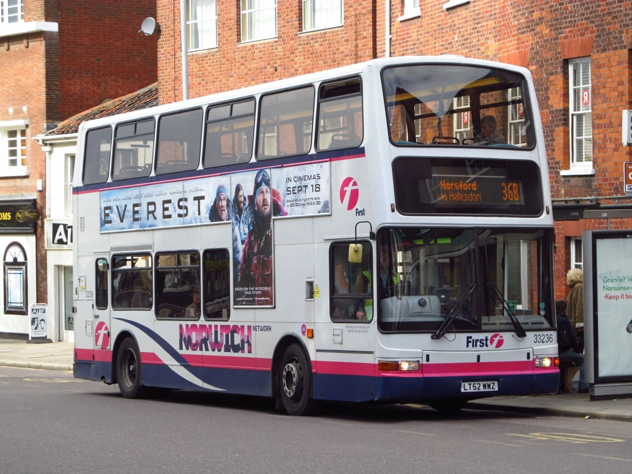 East Norfolk (& East Suffolk) Bus Blog: FEC Trident heads to the South West