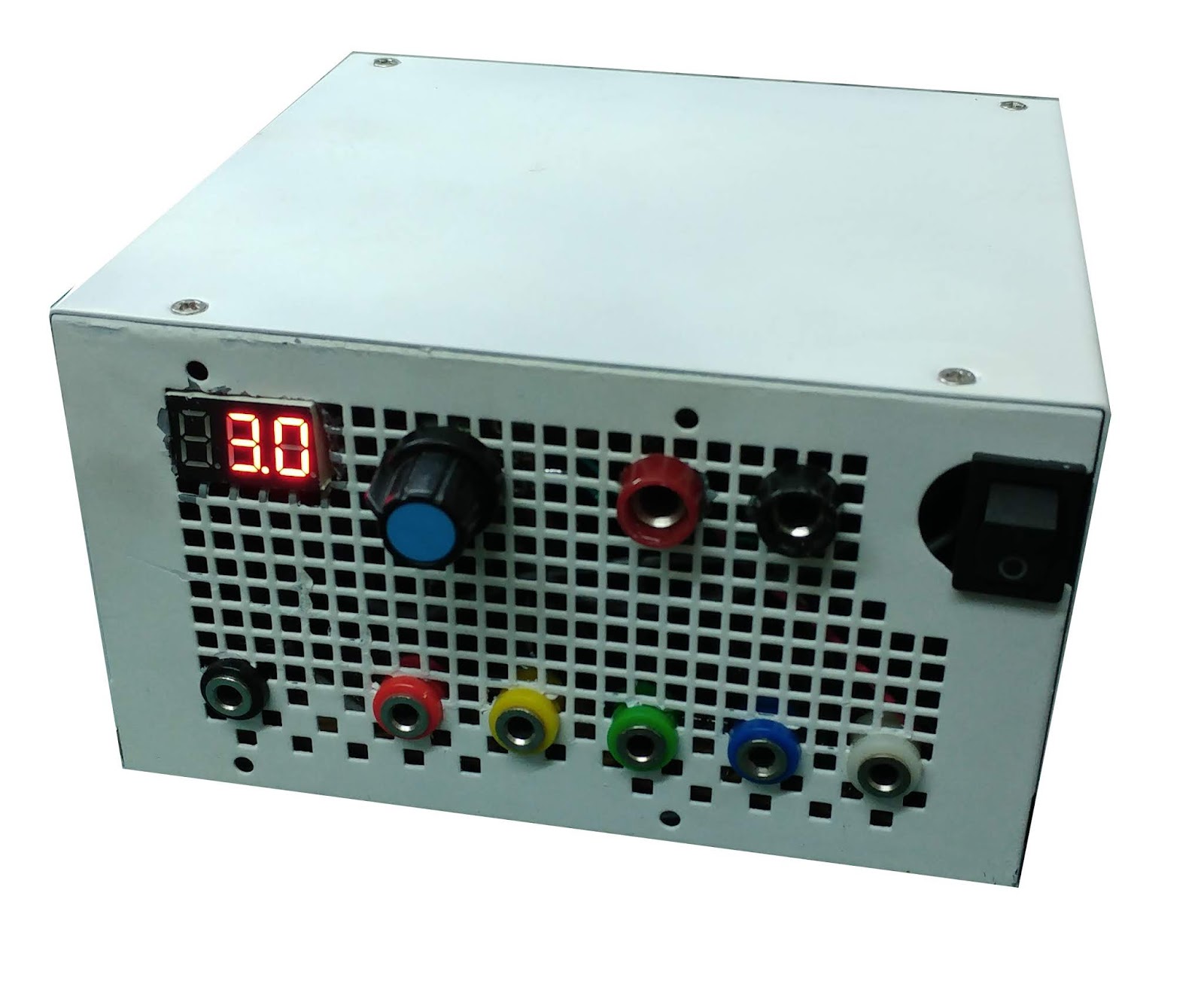 Electgpl Electrónica: Fuente de Laboratorio con Fuente de PC ATX