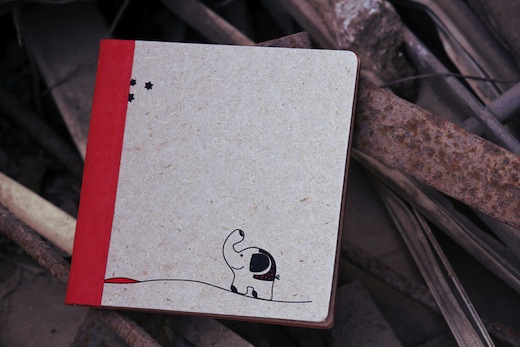 Turning elephant poo into paper