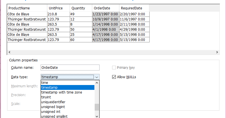HodentekMSSS: Importing a CSV file into SAP's SQL Anywhere 17 - Part 2