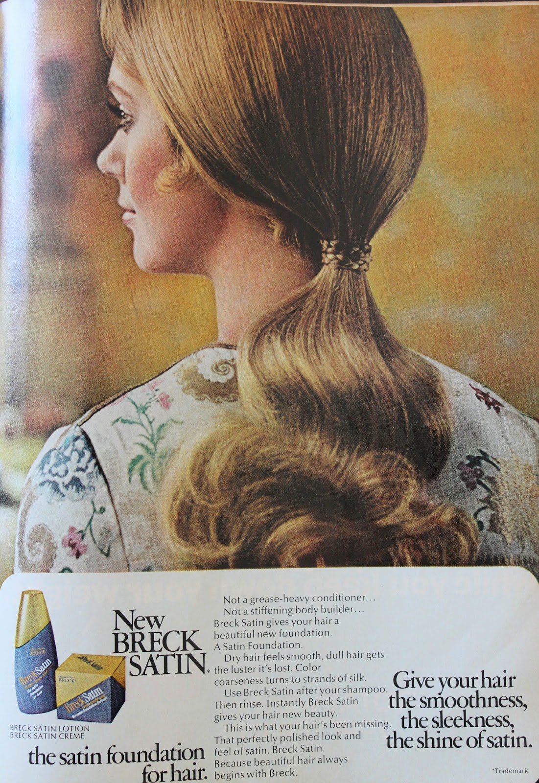 A Little Bit of Everything: Breck Shampoo and The Breck Girls