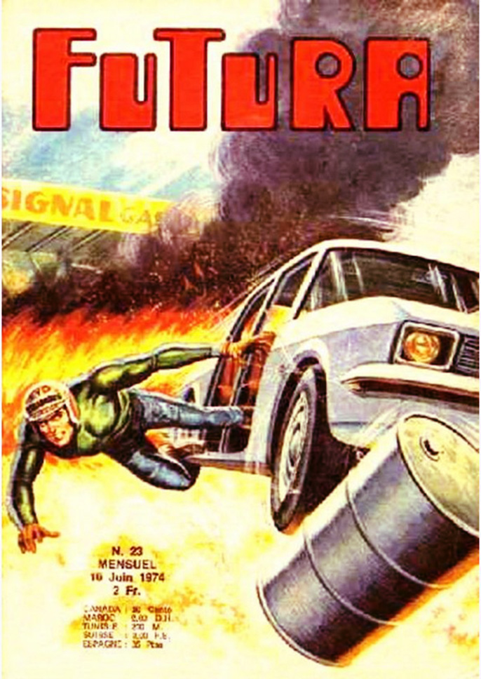 Zontar of Venus: FUTURA #2 (21-33) French SF Comic 1970’s