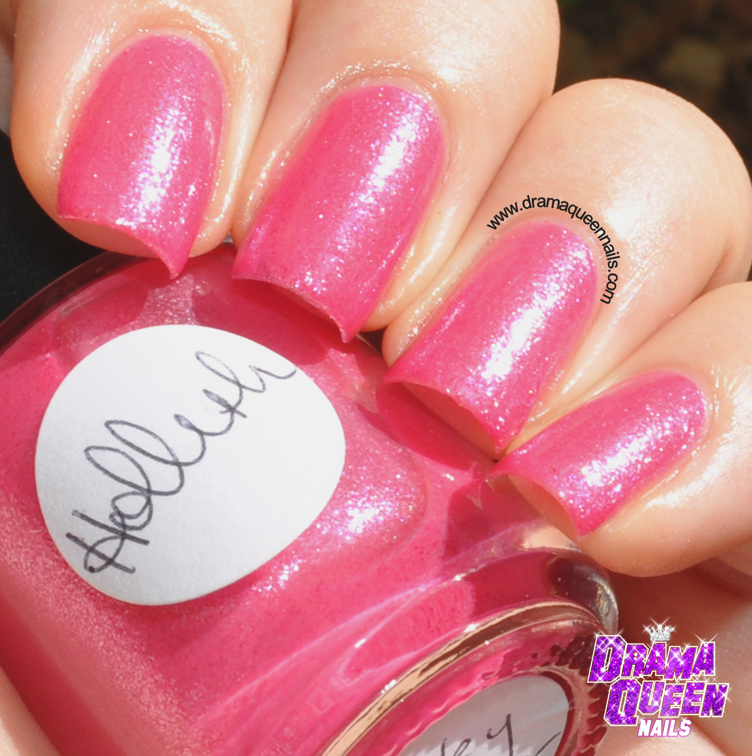 Drama Queen Nails: Hollish Nails - The glassfleck shimmer collection