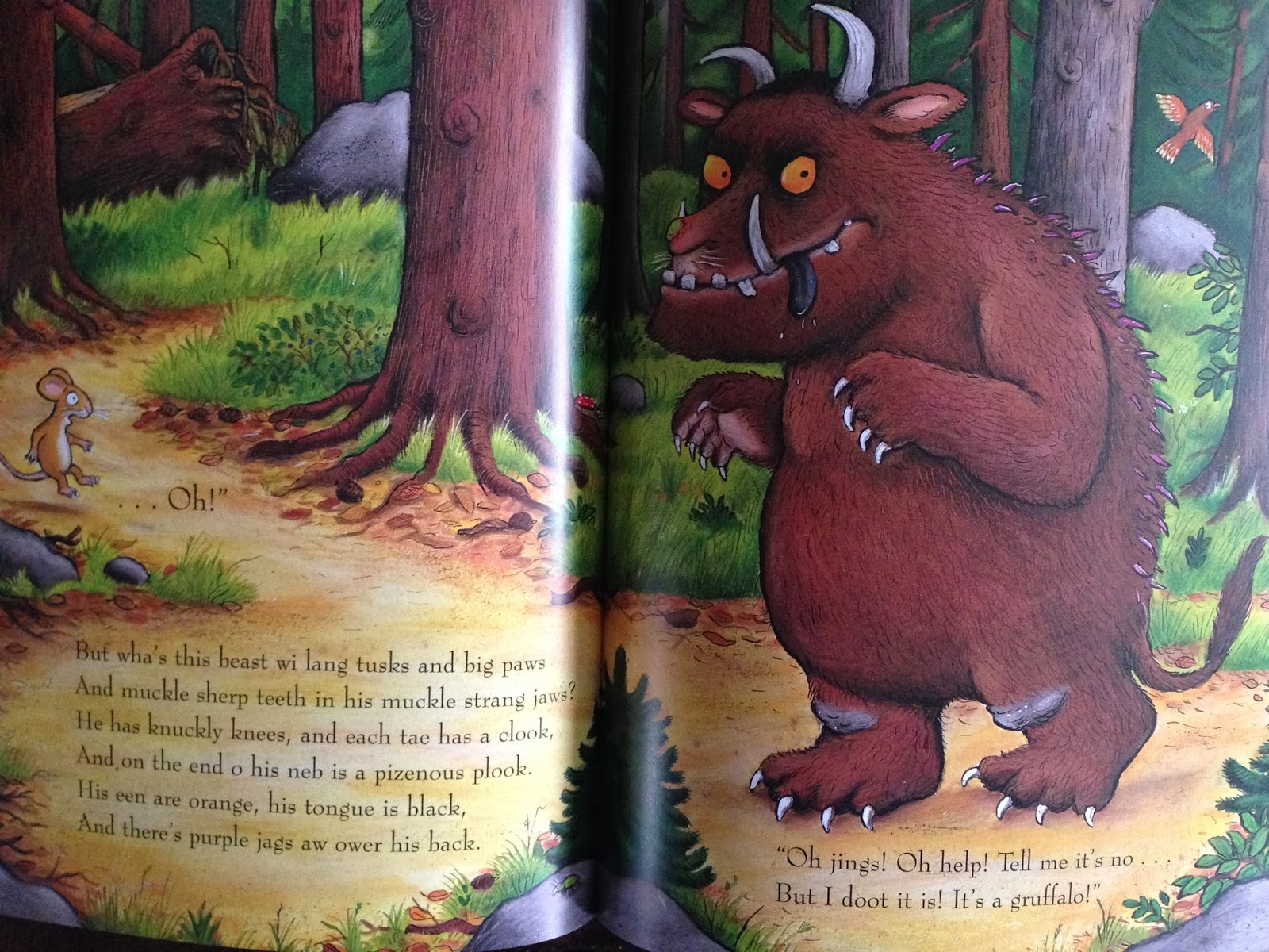 Coloring Without Borders: Made in Glasgow — The Gruffalo